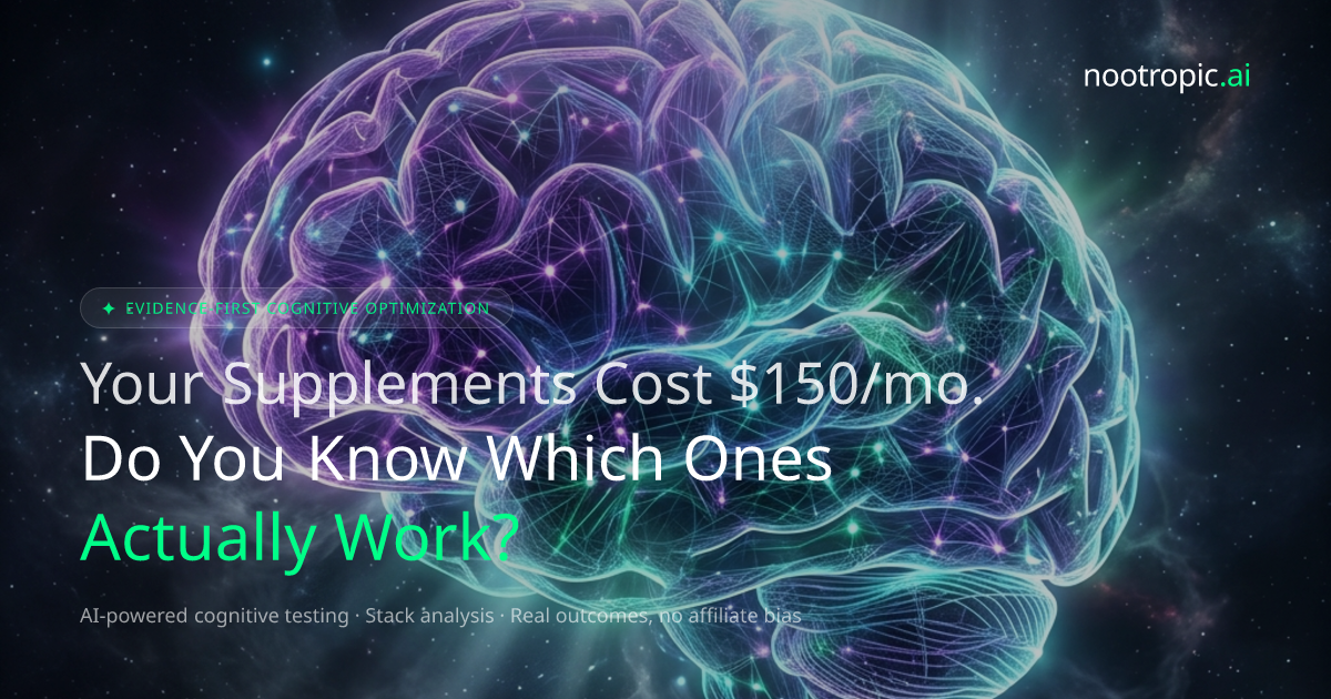 Noopept Half-Life & Pharmacokinetics | nootropic.ai | Nootropic AI